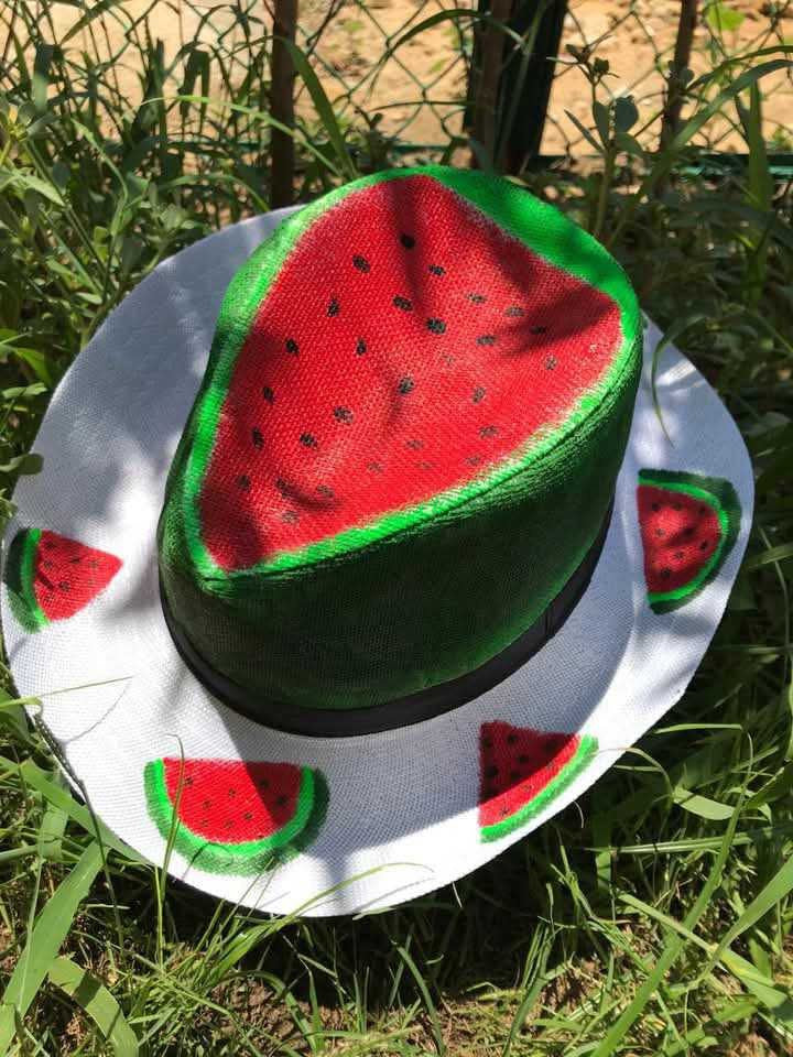 Watermelon hat – Ruby's Corner